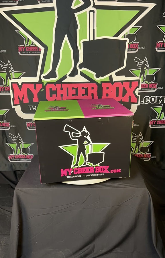 18" Collapsible Cheer Box | Three Sides Uniform – My Cheer Box