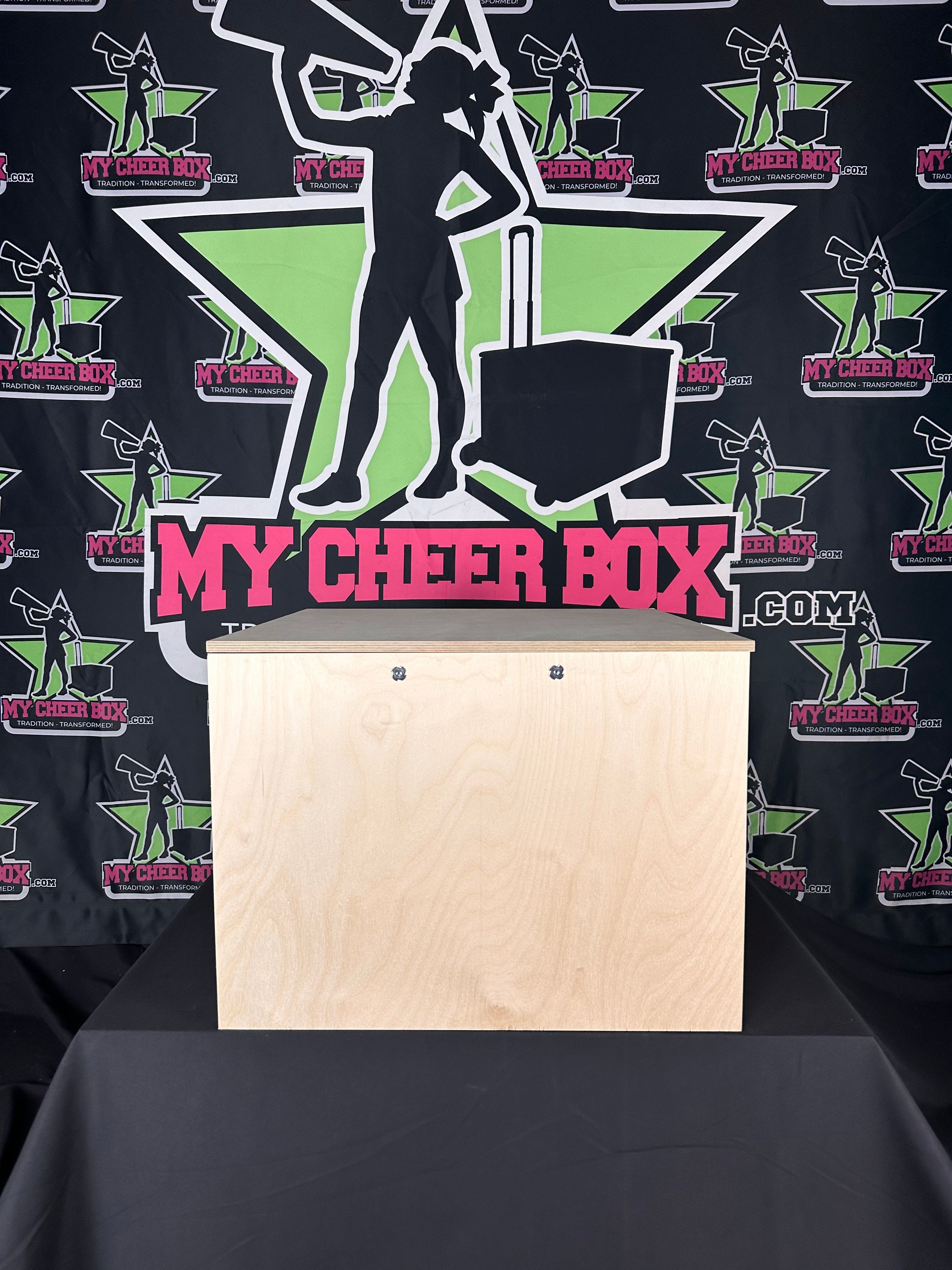 15" Tall Fold Flat Cheer Box| Plain with No Exterior Design – My Cheer Box